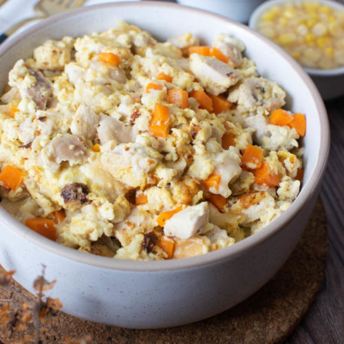 Easy Amish Skillet Stuffing