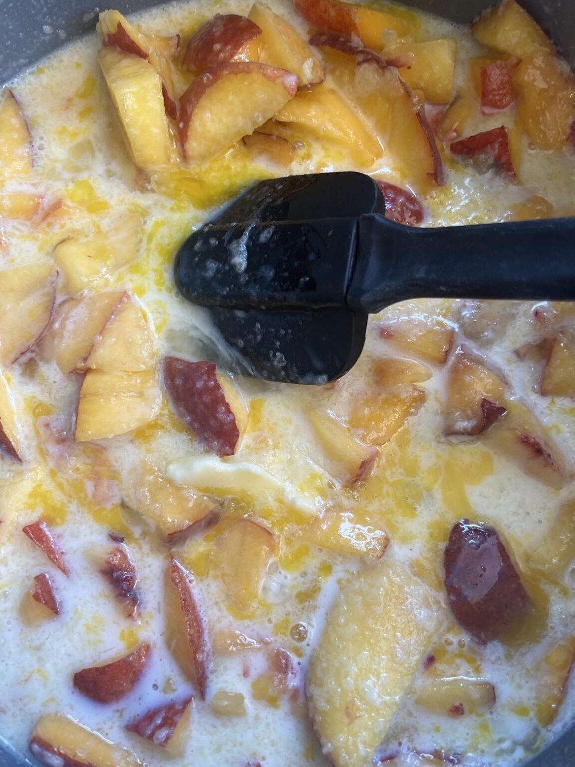 Try This Incredible and Easy Amish Peach Custard Dessert » Amish 365