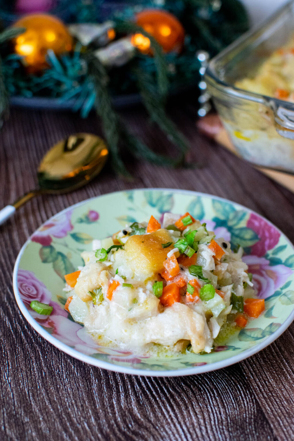 Classic Amish Chicken Stuffing Casserole » Amish Recipe!